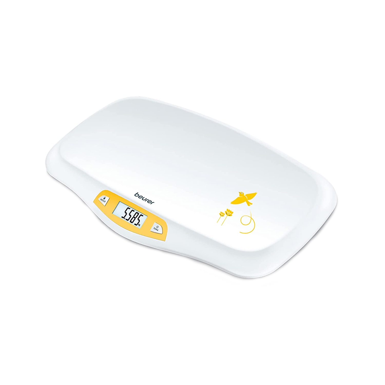 Beurer By80 Baby Weighting Scale For Kids – (White, Yellow)