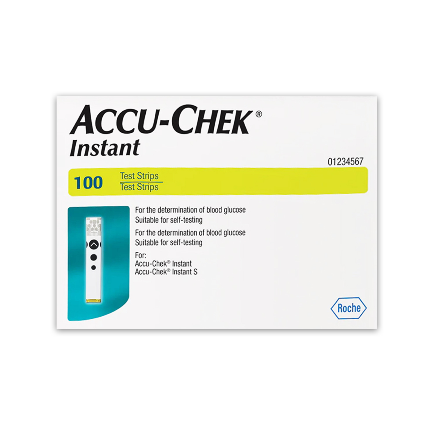 Accu-Chek Instant Test Strips - Cureka