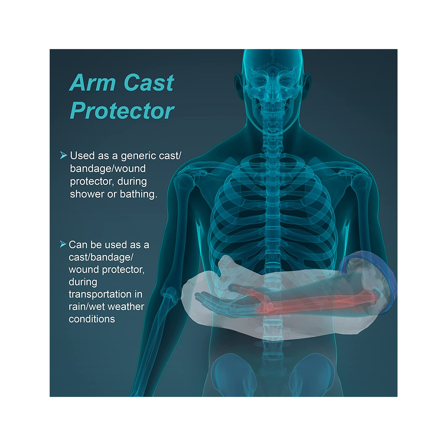 Tynor Cast Cover (Arm) Universal - C-19 - Cureka - Online Health Care ...
