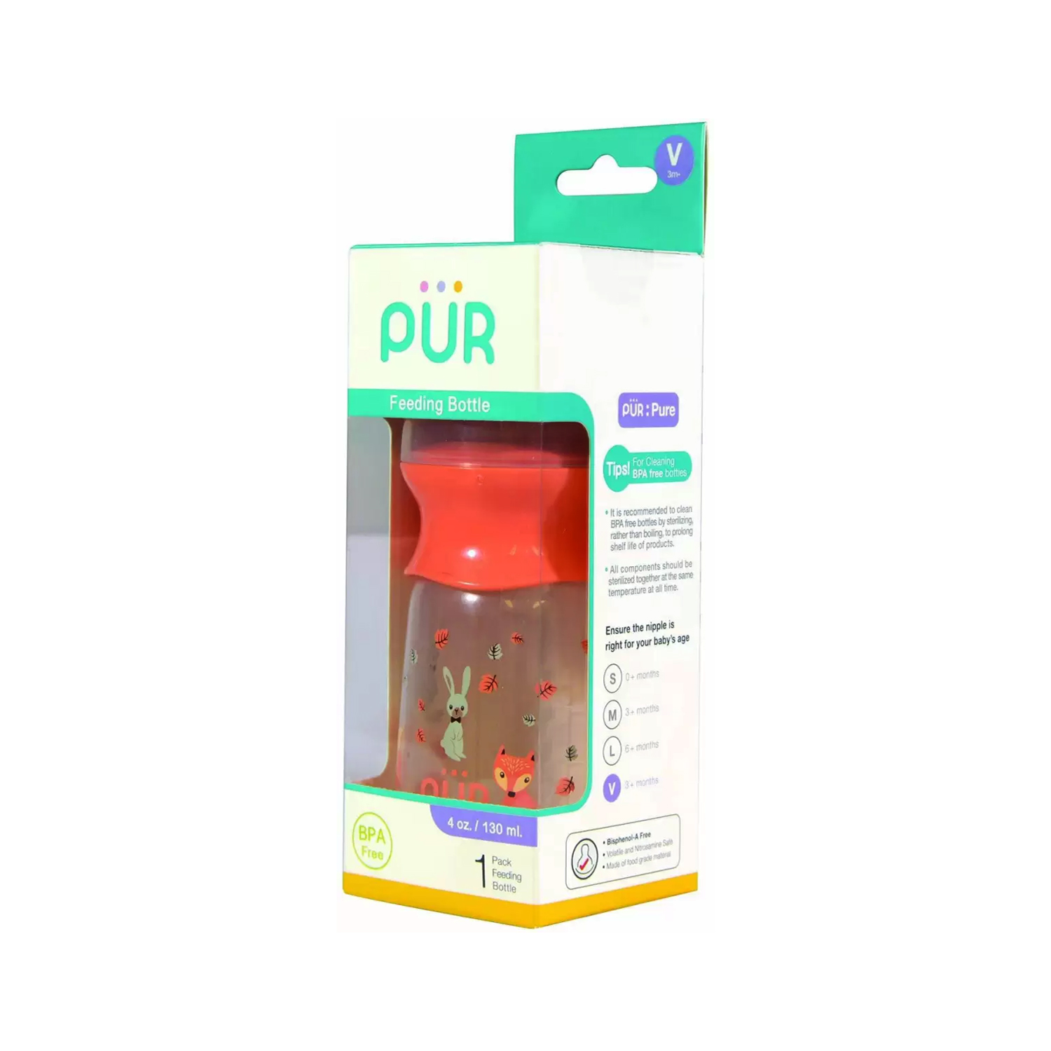PUR Classy Bottle 130ml