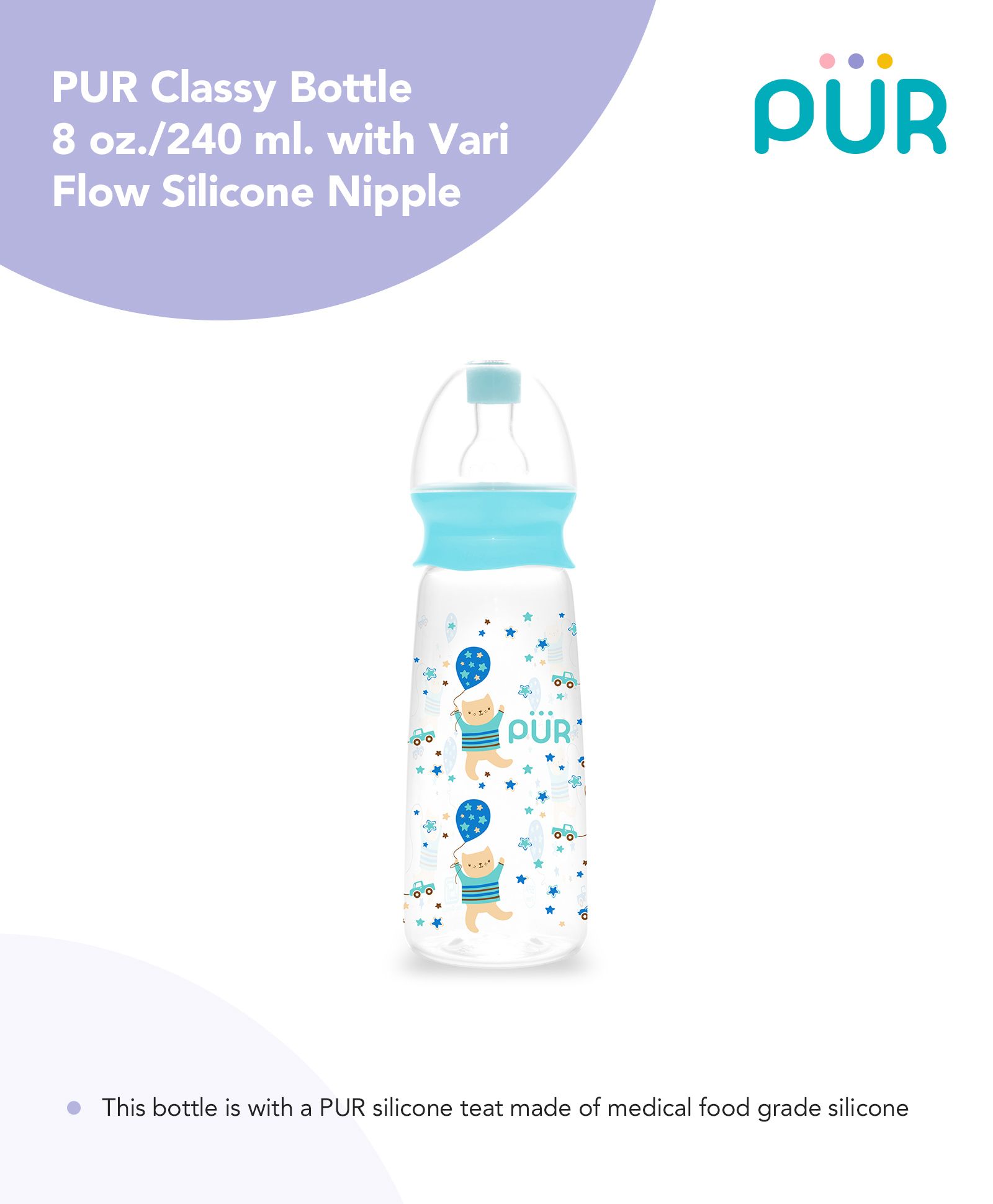 PUR Classy Bottle 240ml
