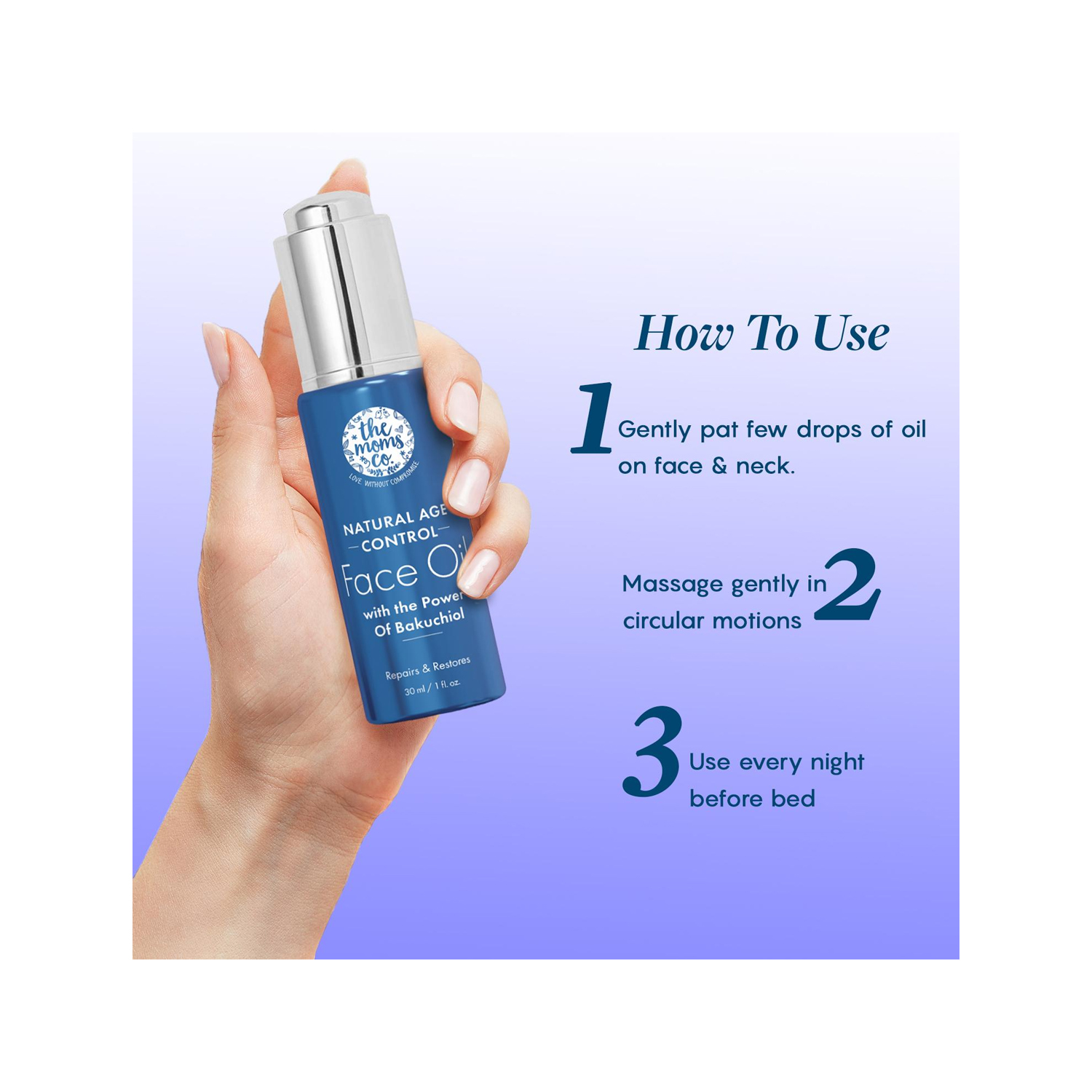 The Mom's Co Natural Age Control Face Oil 30ml