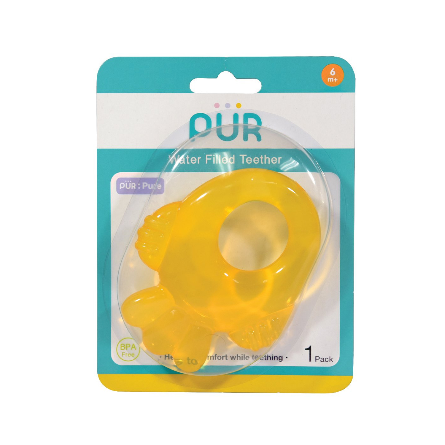 Buy PUR Water Filled Teether Fish - Cureka