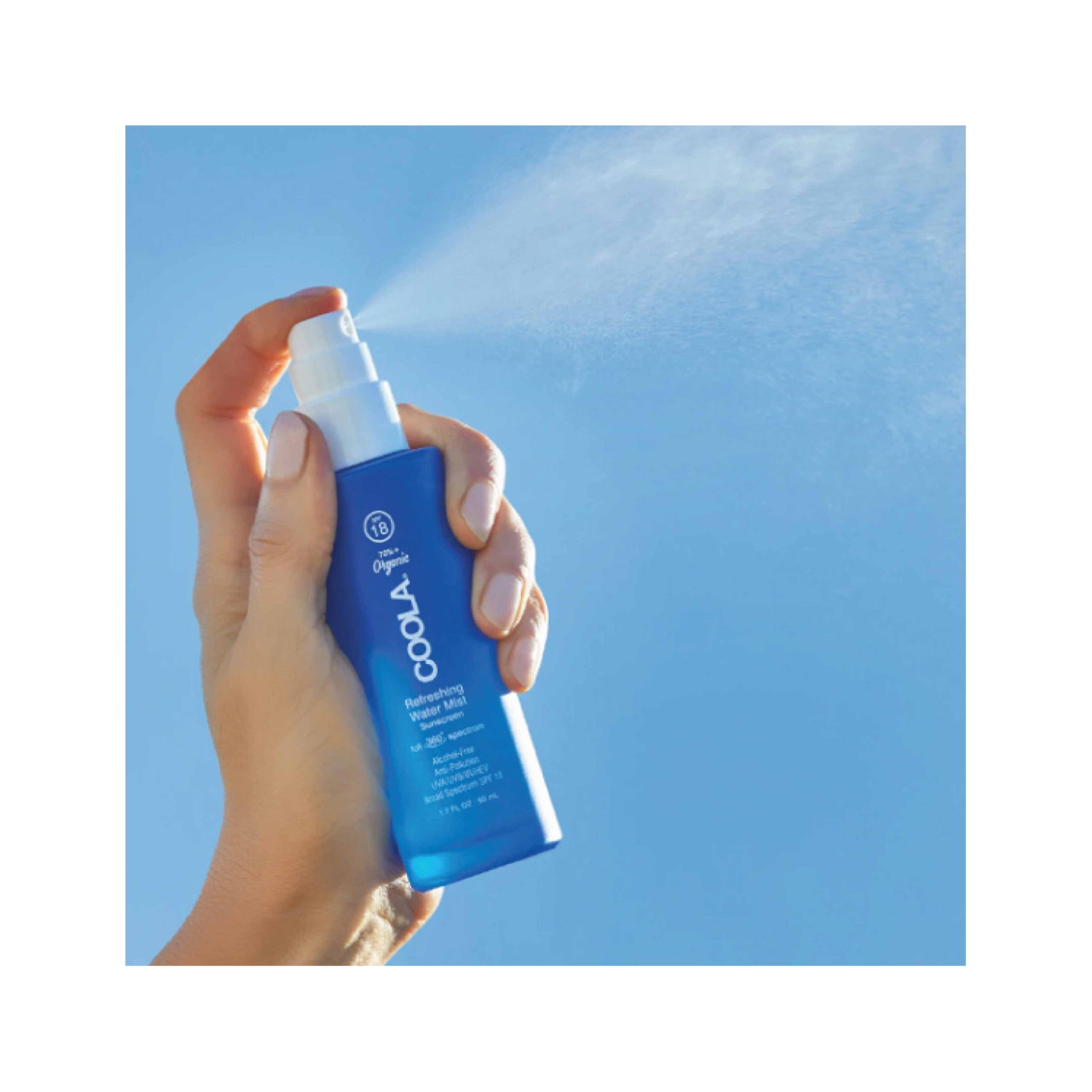 Coola Refreshing Water Mist Sunscreen SPF15 50ml - Cureka