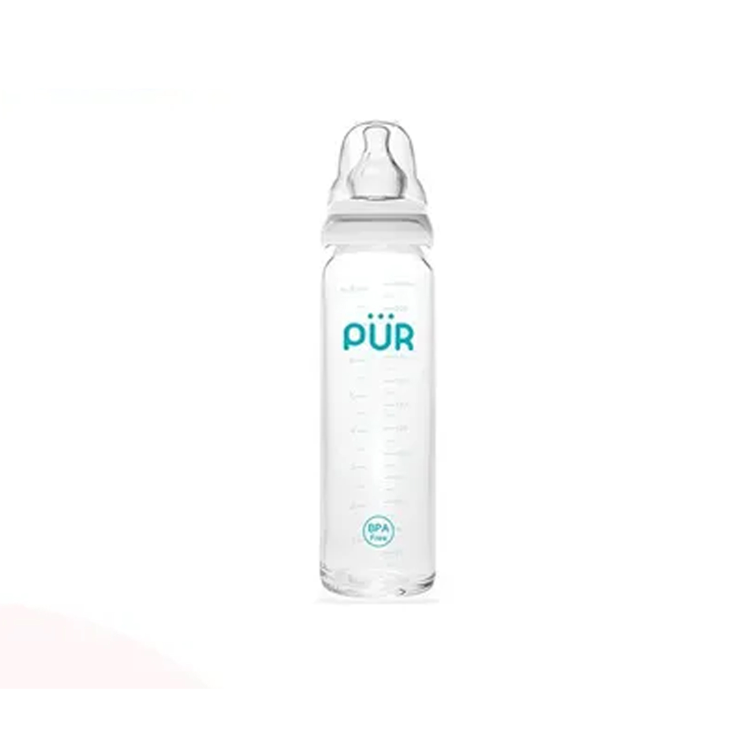 Pure Glass Feeding Bottle 240ml - Cureka