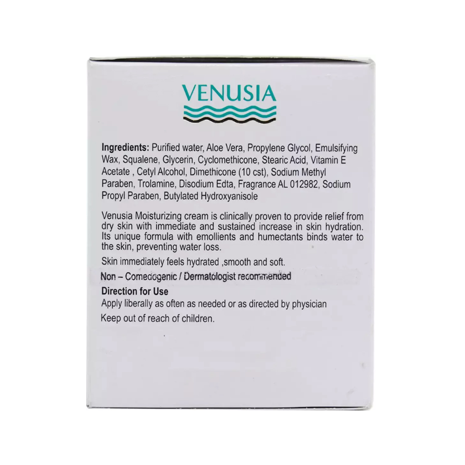 Venusia Moisturizing Cream Jar 100g - Cureka