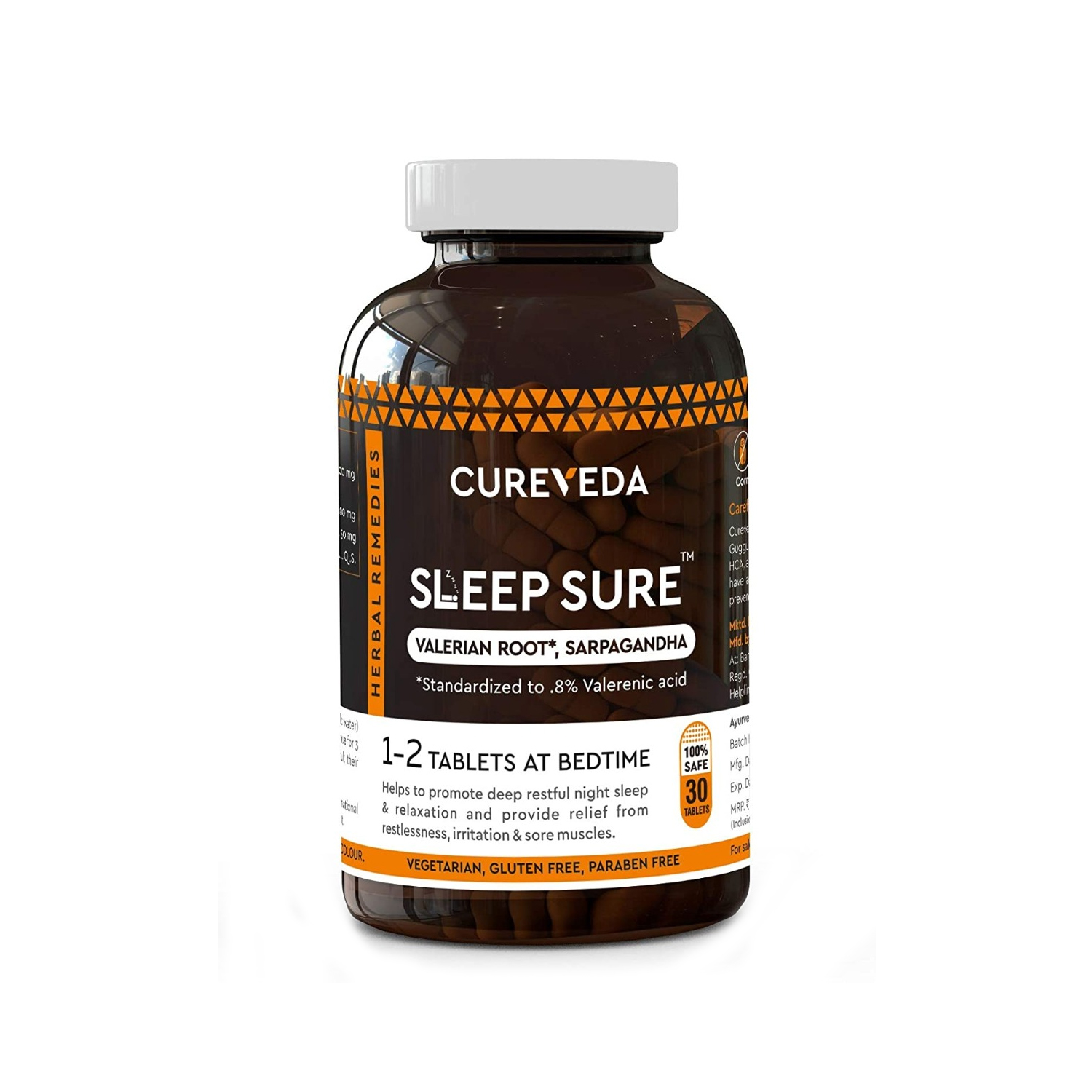 Cureveda Sleep Sure 30 Tablets - Cureka - Online Health Care Products Shop
