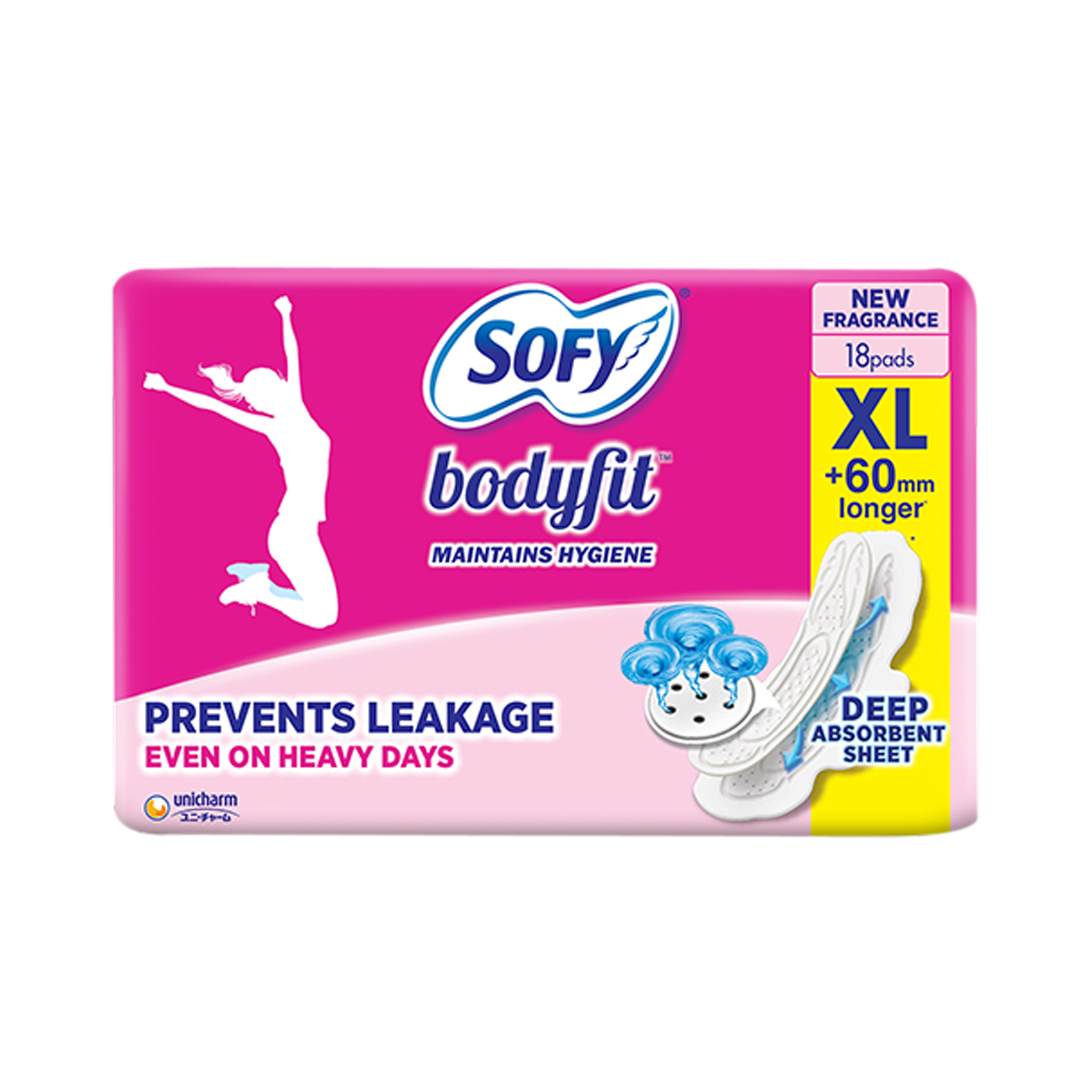 Sofy Bodyfit Pads XL (6 Pads)