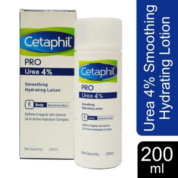 Cetaphil Pro Urea 4% Smoothing Hydrating Lotion 200ml - Cureka - Online ...
