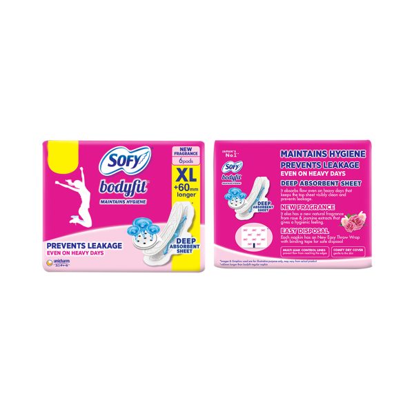 Sofy Bodyfit Pads XL (6 Pads) - Cureka - Online Health Care Products Shop