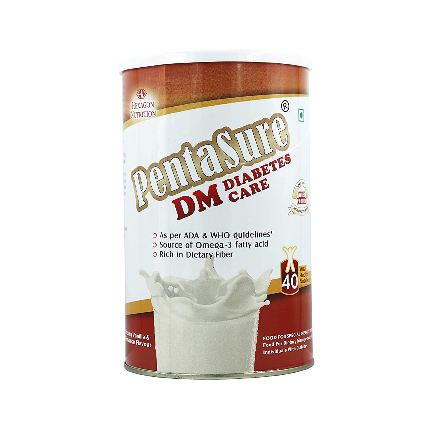 Pentasure DM Diabetes Protein Powder 400g-Cureka