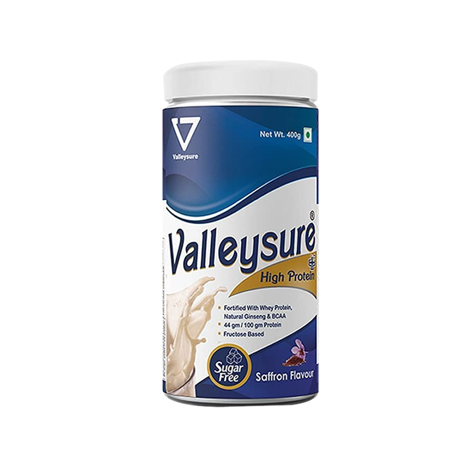 Valleysure High Protein 2.0 Saffron Flavour – 400g - Cureka - Online ...