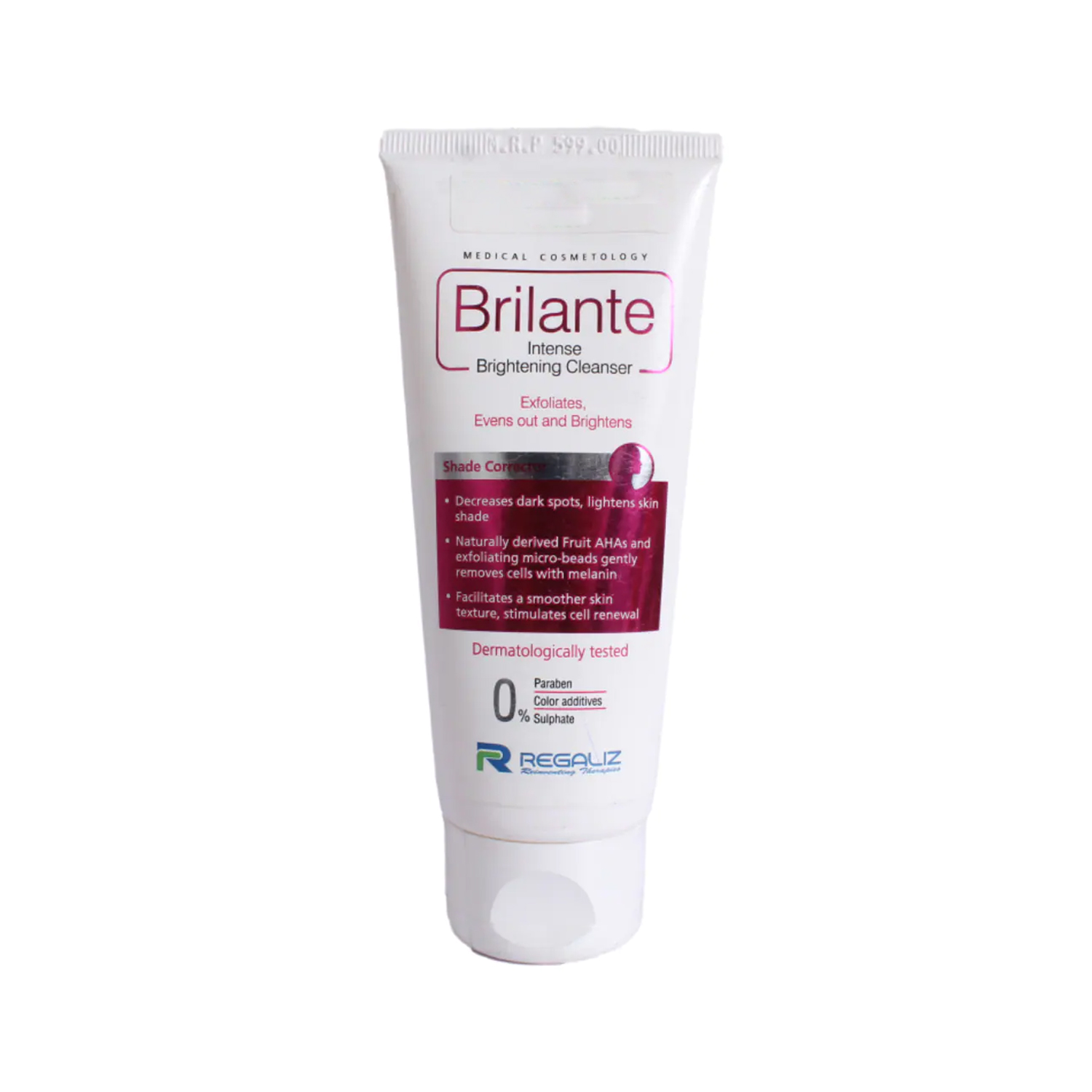 Regaliz Brilante Intense Brightening Cleanser 100ml - Cureka