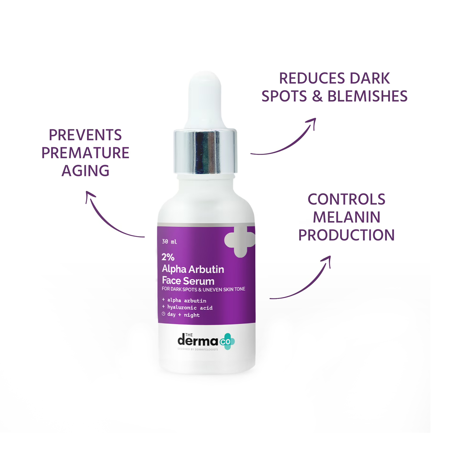 Dermaco 2 % Alpha Arbutin Face Serum (30ml) - Cureka - Online Health ...