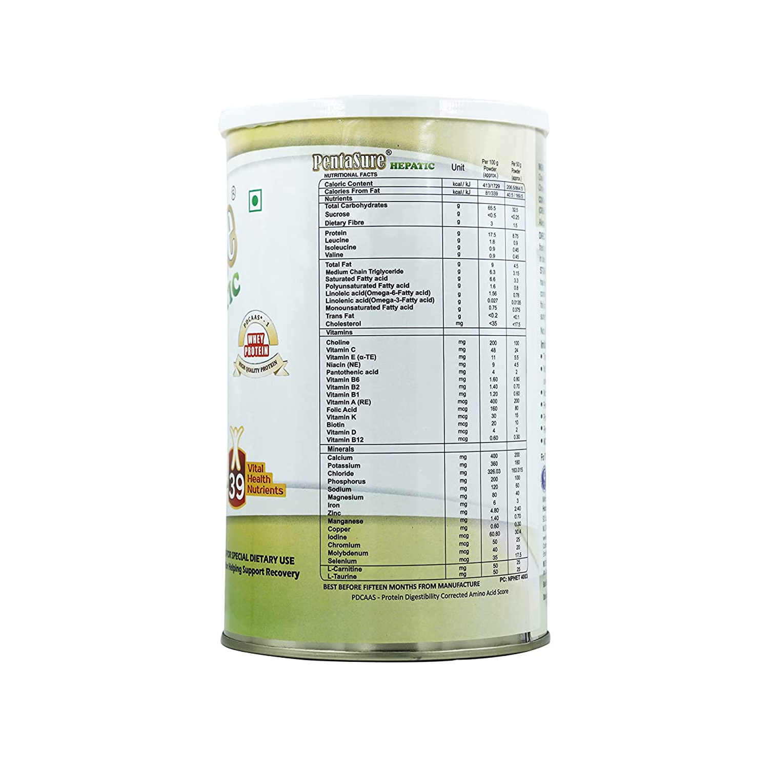 PentaSure Hepatic Powder Creamy Vanilla 400g - Cureka - Online Health ...