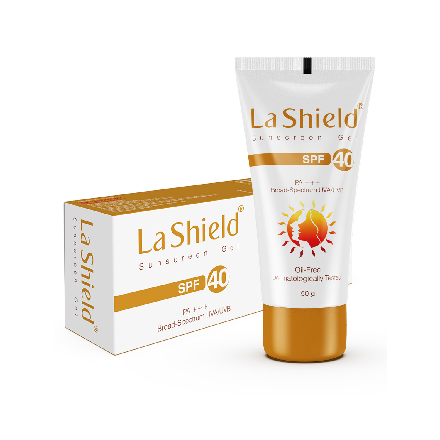 Buy La Shield Sunscreen Gel SPF 40 50g - Cureka