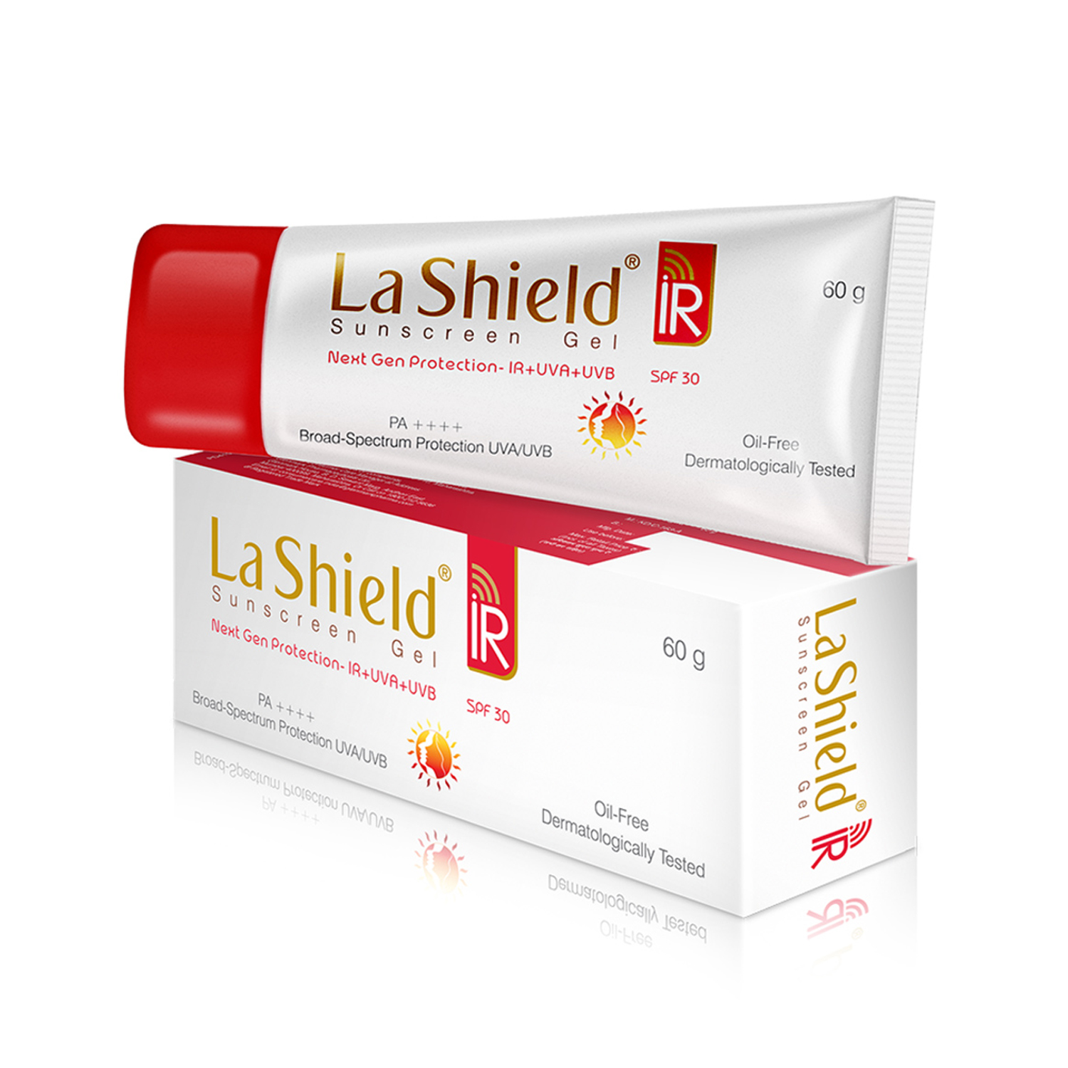 La Shield IR Sunscreen Gel SPF 30 PA++++ 60g - Cureka