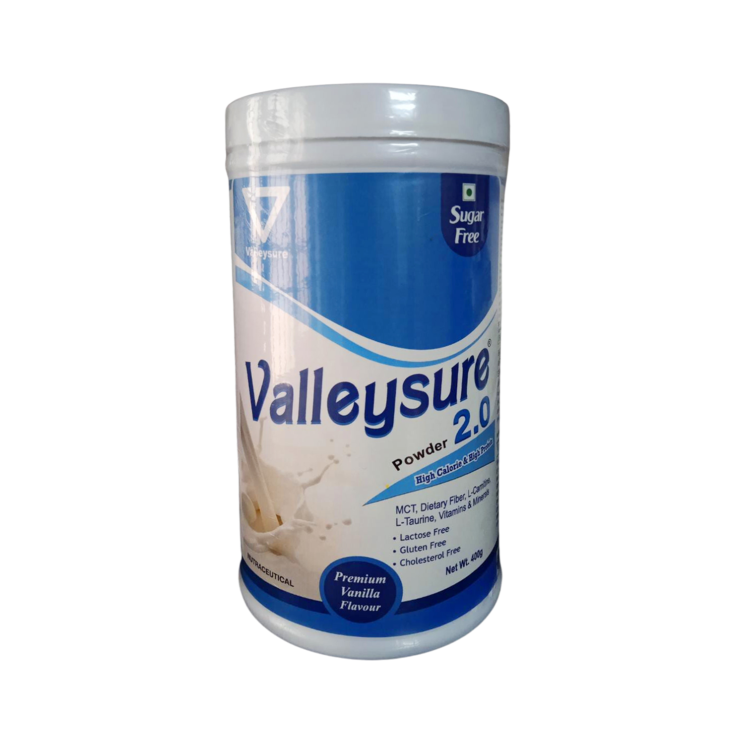 Valleysure 2.0 High Calorie High Protein - Premium Vanilla Flavour 400g ...