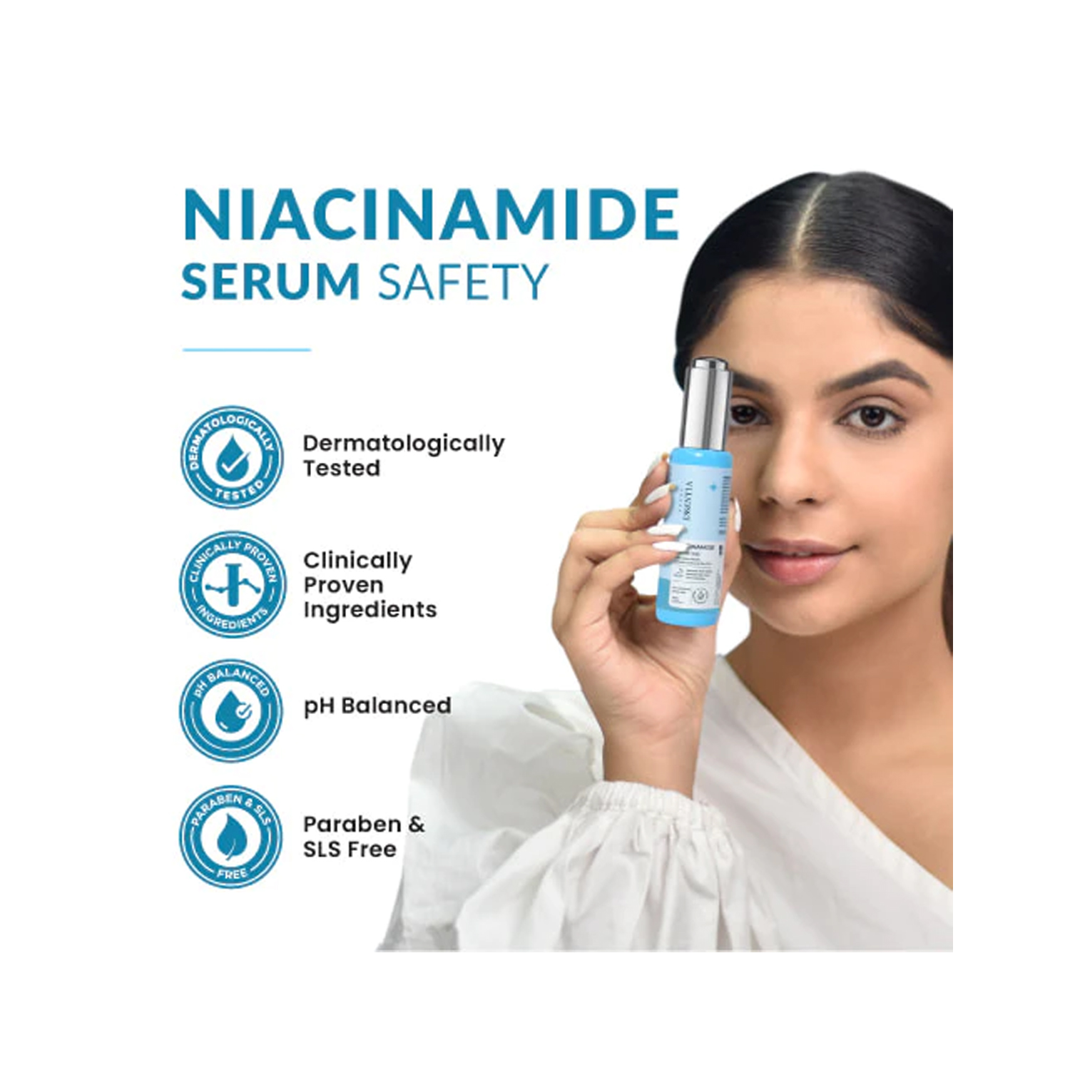 DermaEssentia Niacinamide Serum 5% For Open Pores and Acne Scars 30ml ...