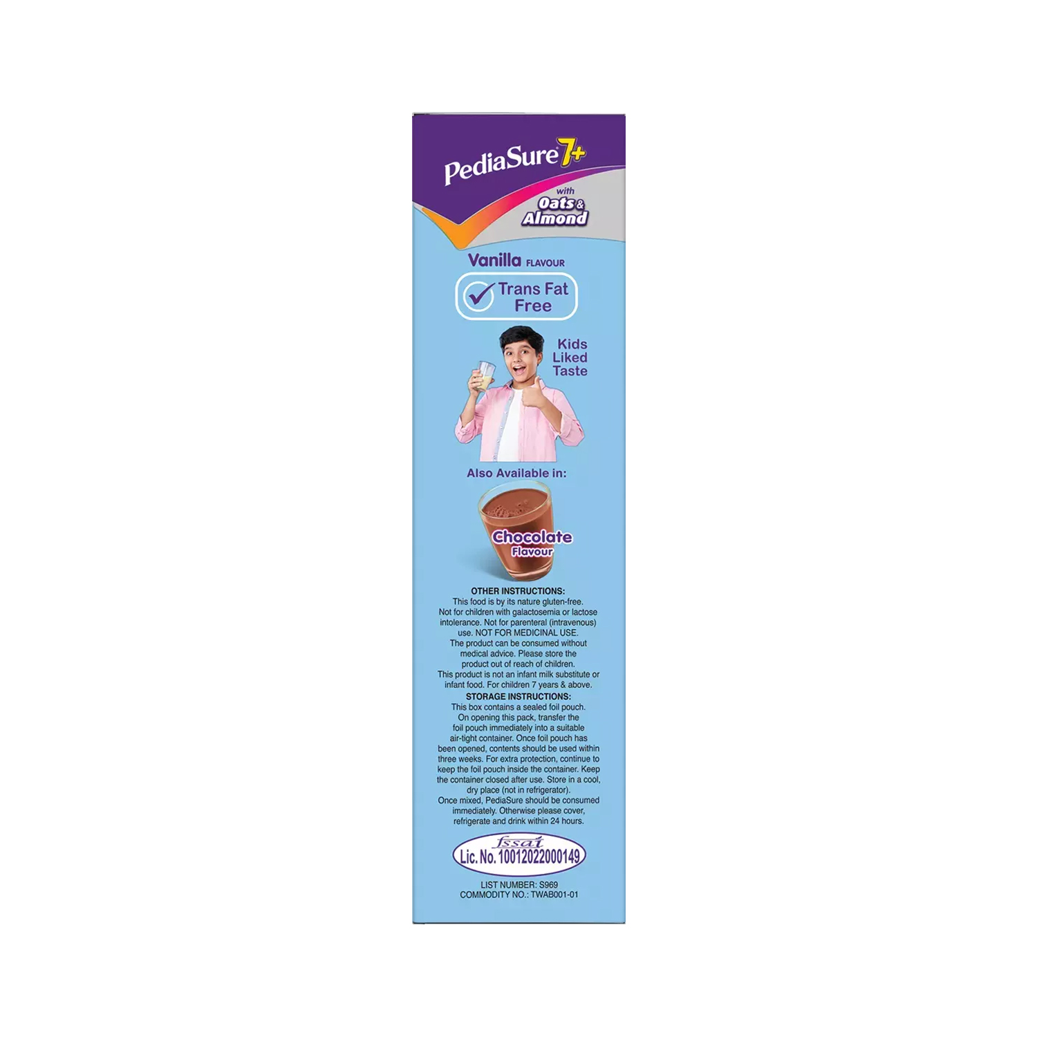 Pediasure 7+ Specialized Nutrition for Growing Children Vanilla 200g