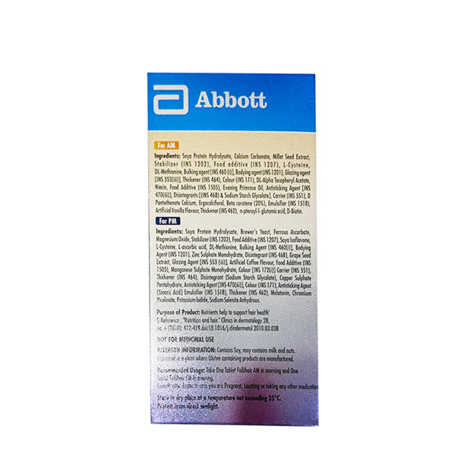 Buy Follihair AMPM Tablets Online - Cureka