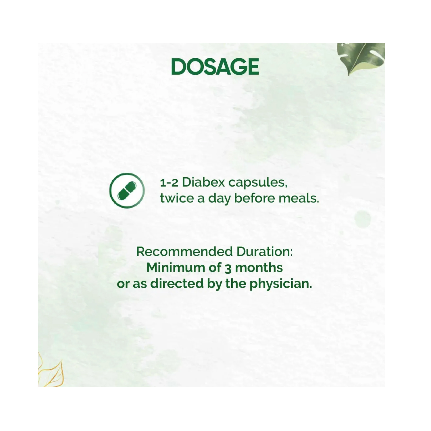 Dr Vaidyas Diabex Capsules (30nos) | Ayurvedic diabetic tablets