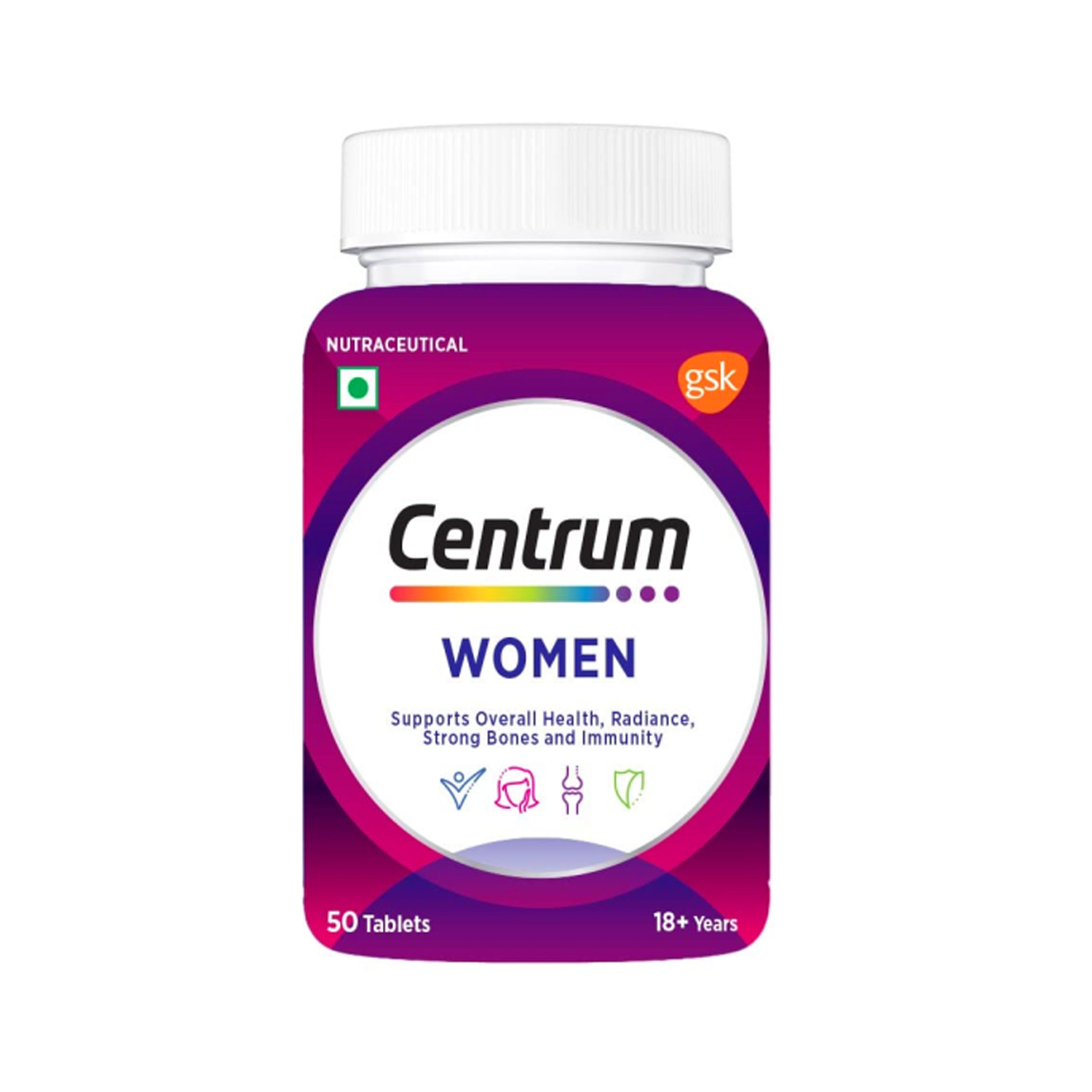 Centrum Women Multivitamin 50 Tablets