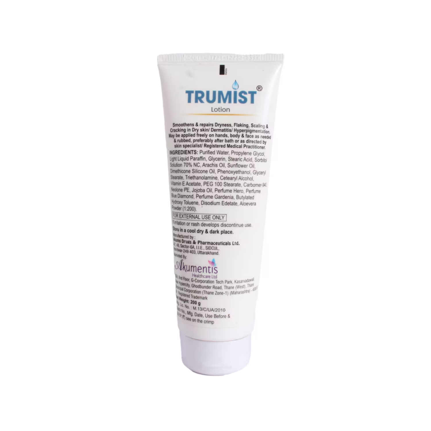 Trumist Moisturising Lotion 200ml - Cureka