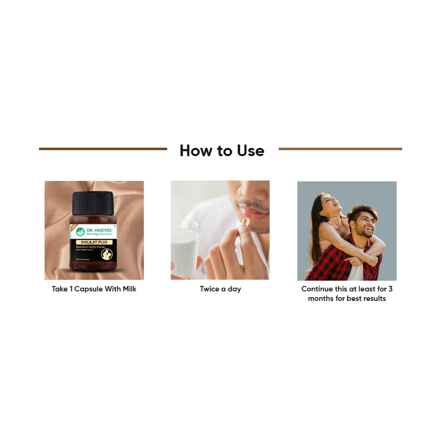 Dr. Vaidya's Shilajit Plus 30 Capsules - Cureka
