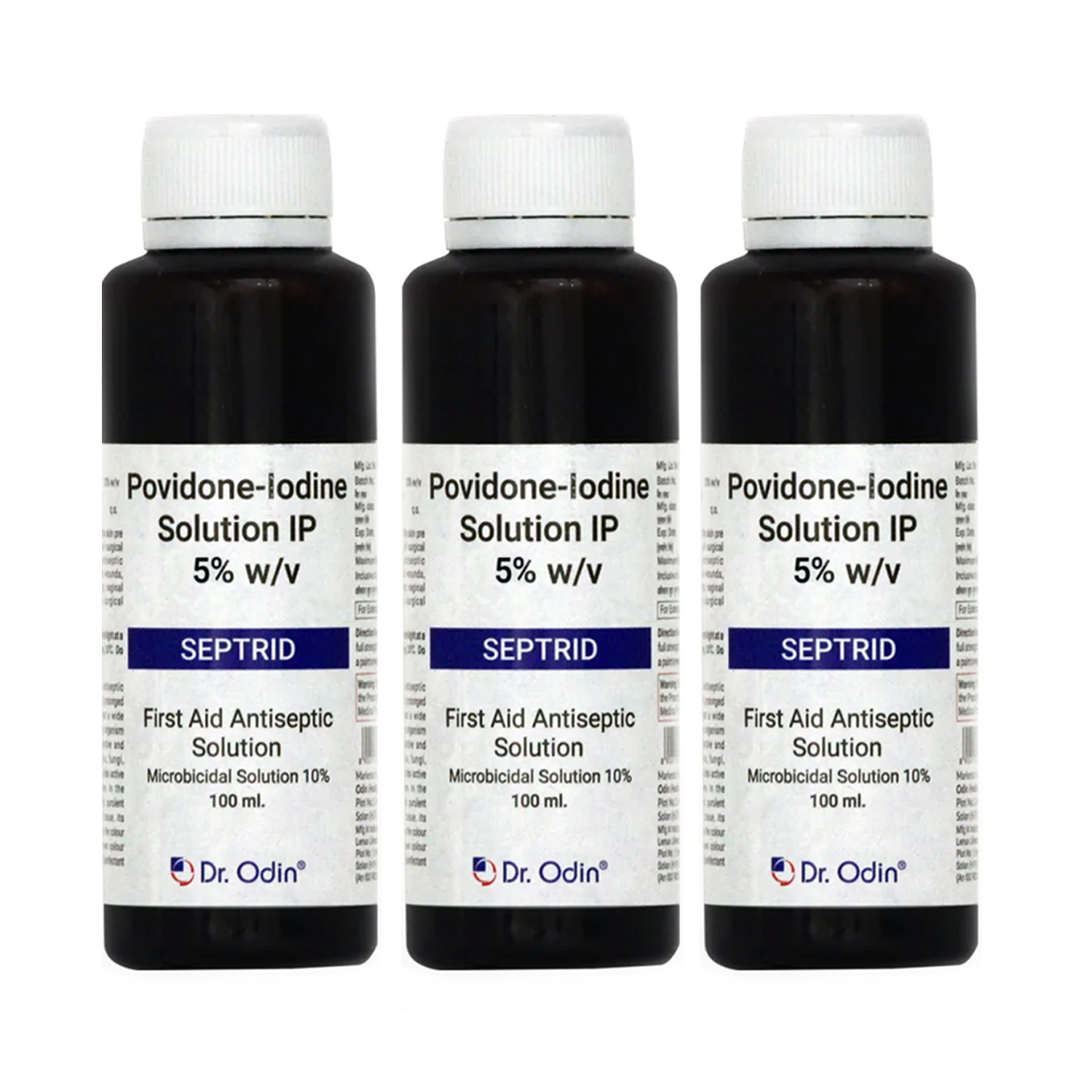Dr.Odin Septrid – Povidone Iodine Solution 5% 100ml