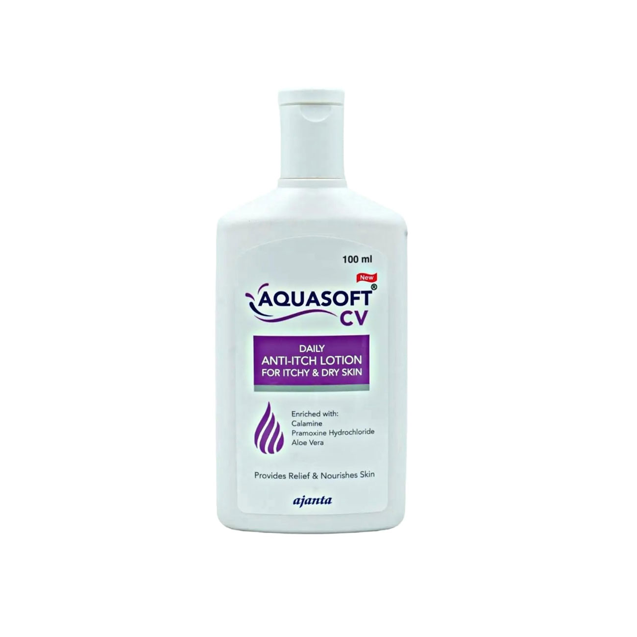 Aquasoft CV Daily Moisturising Lotion for Itchy and Dry Skin 100ml ...