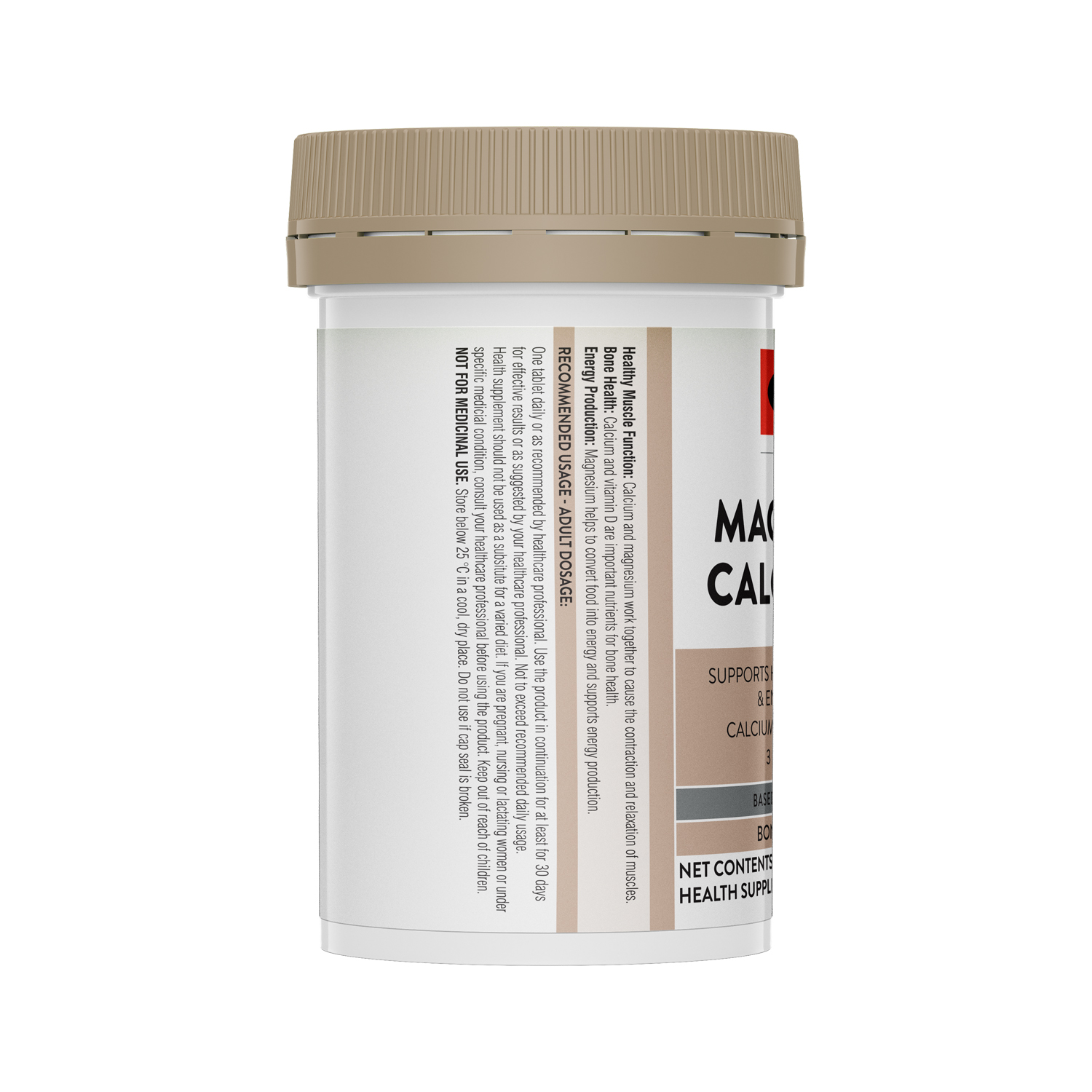 Swisse Magnesium, Calcium + D3 60 Tablets - Cureka