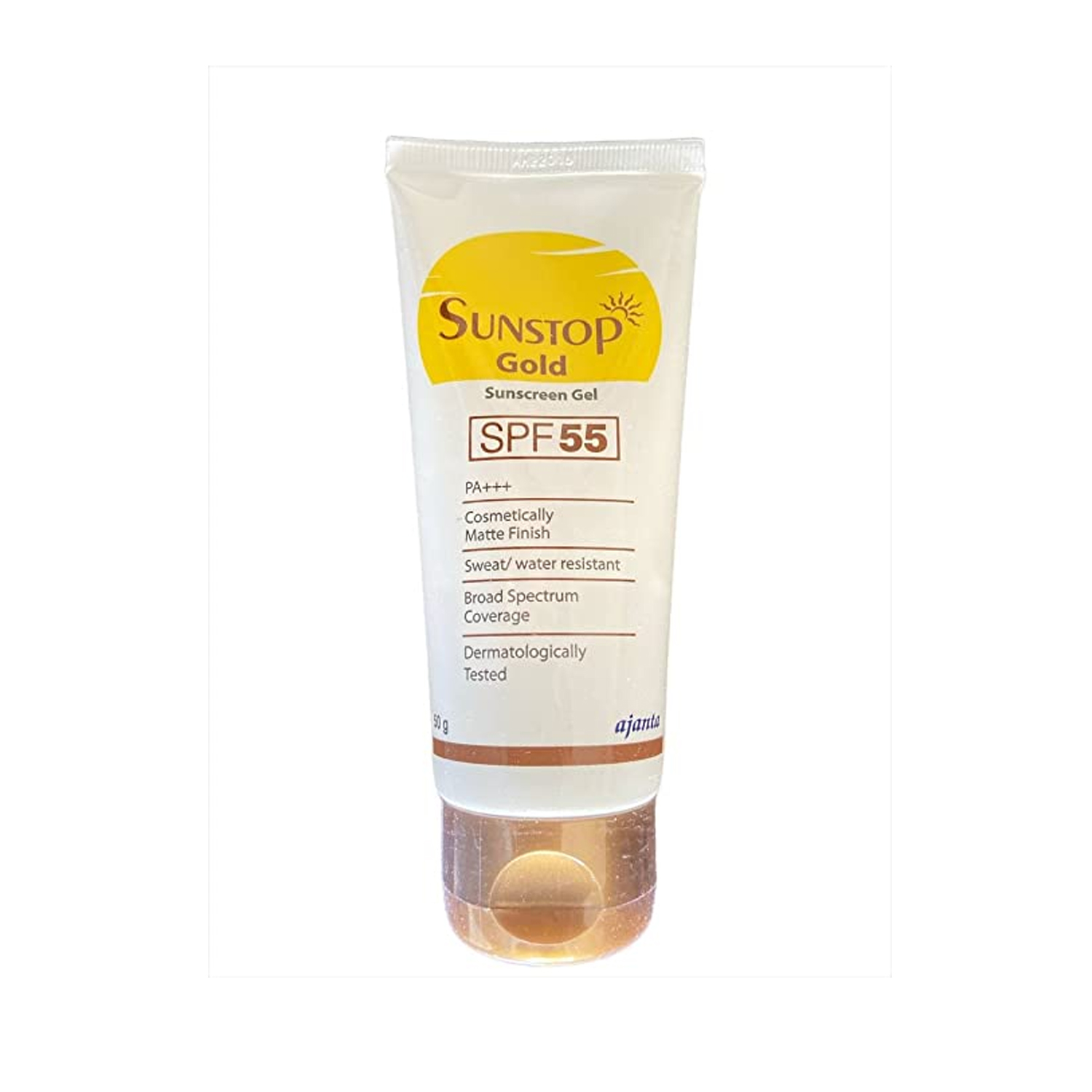 Sunstop Gold Sunscreen Gel SPF 55 50g - Cureka