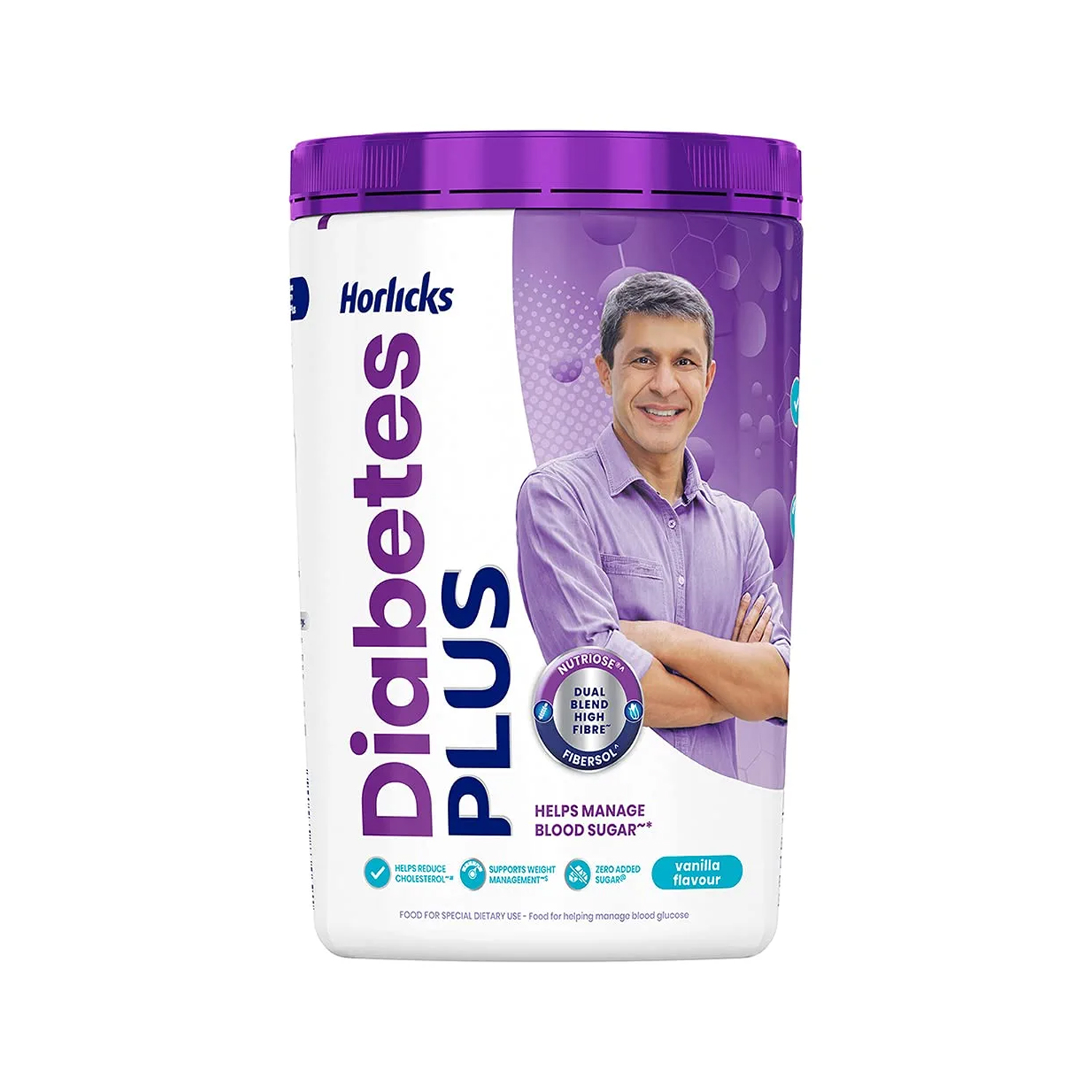 Horlicks Diabetes Plus Vanilla 400gm Jar - Cureka - Online Health Care ...