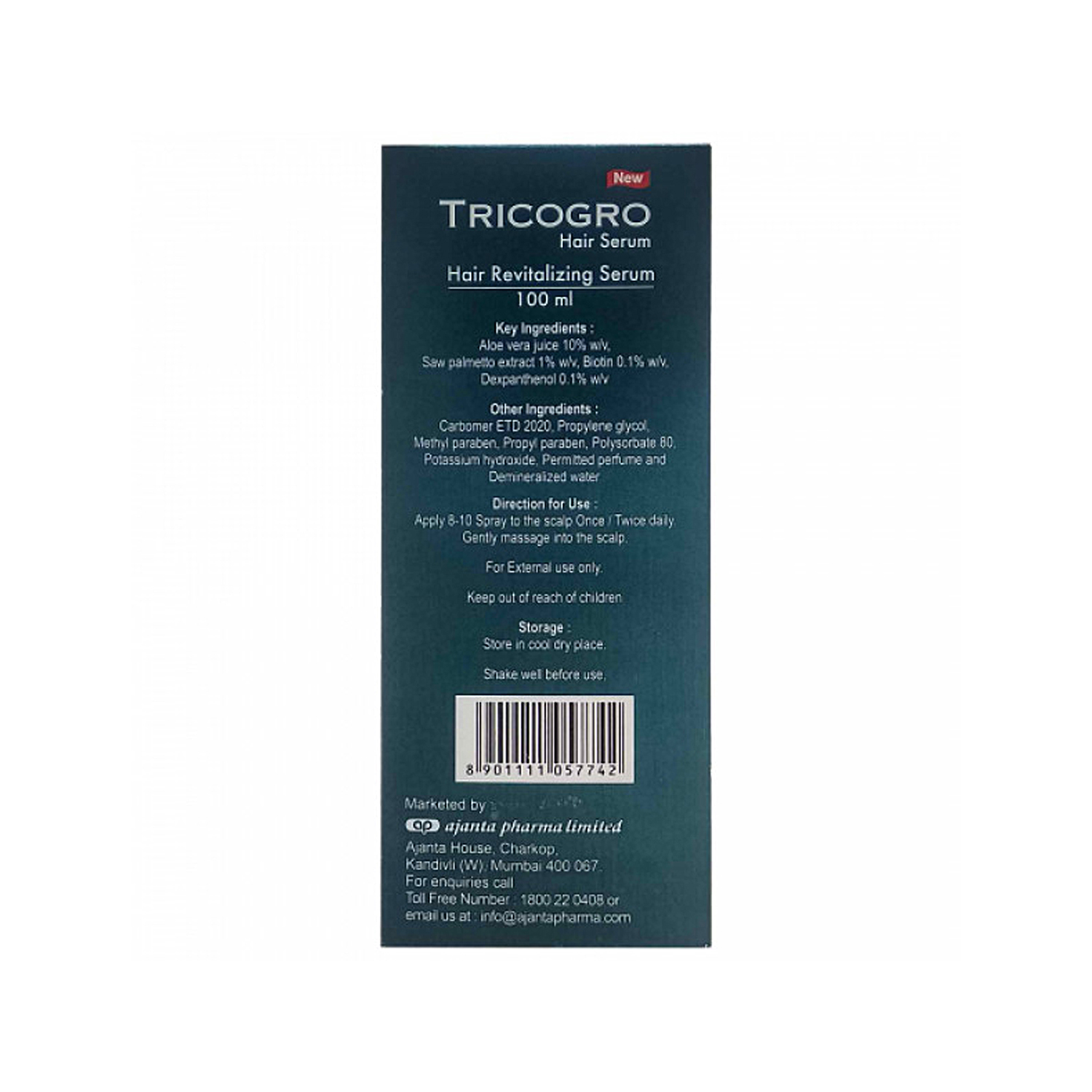 Buy Tricogro Hair Serum (100ml) - Cureka