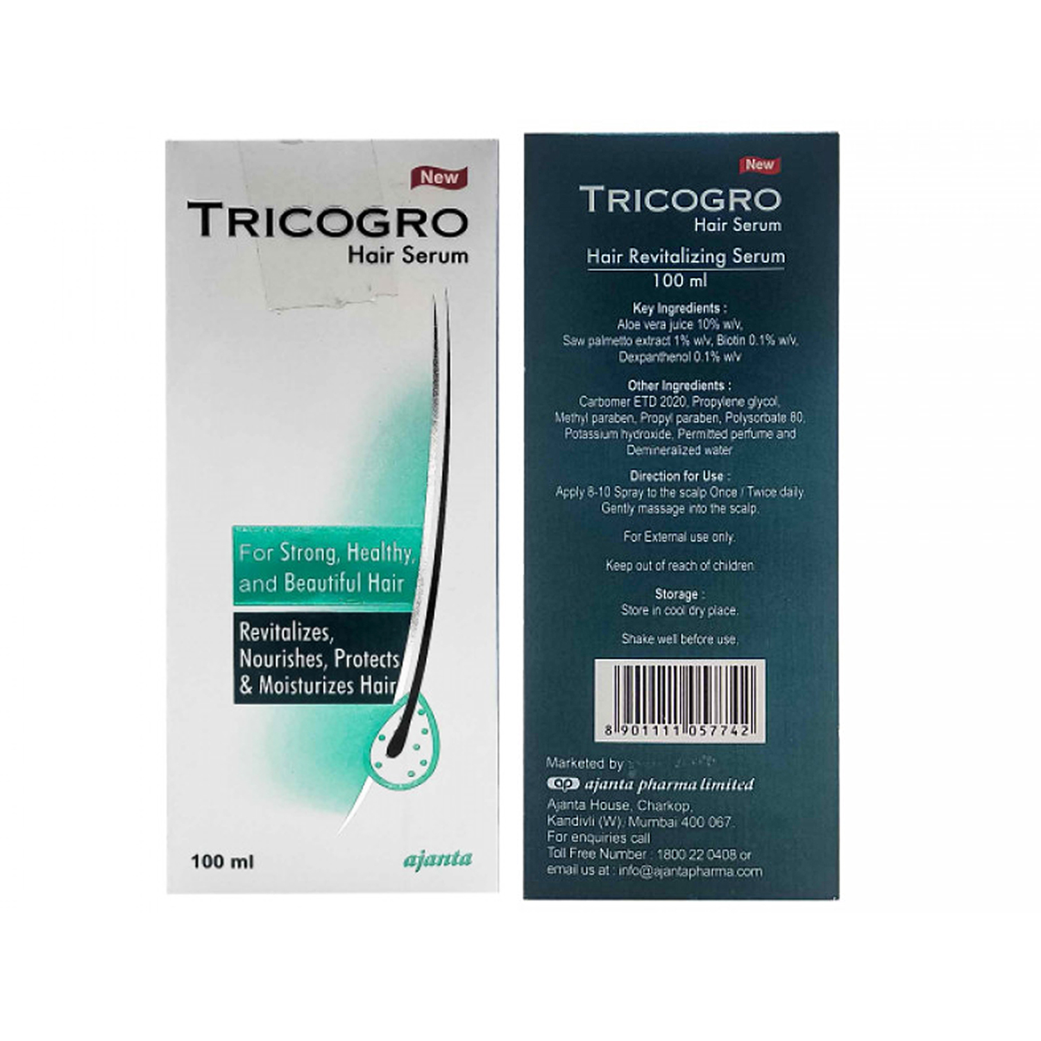 Buy Tricogro Hair Serum (100ml) - Cureka