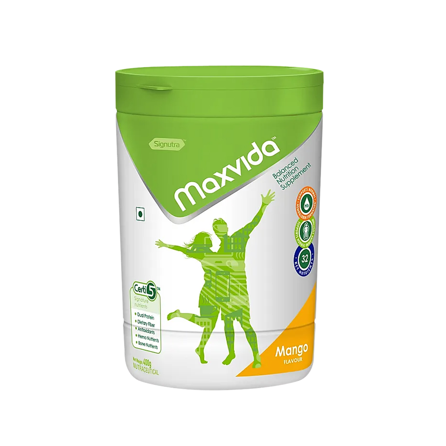 Maxvida Balanced Nutrition for Adults - Mango Flavour 400g