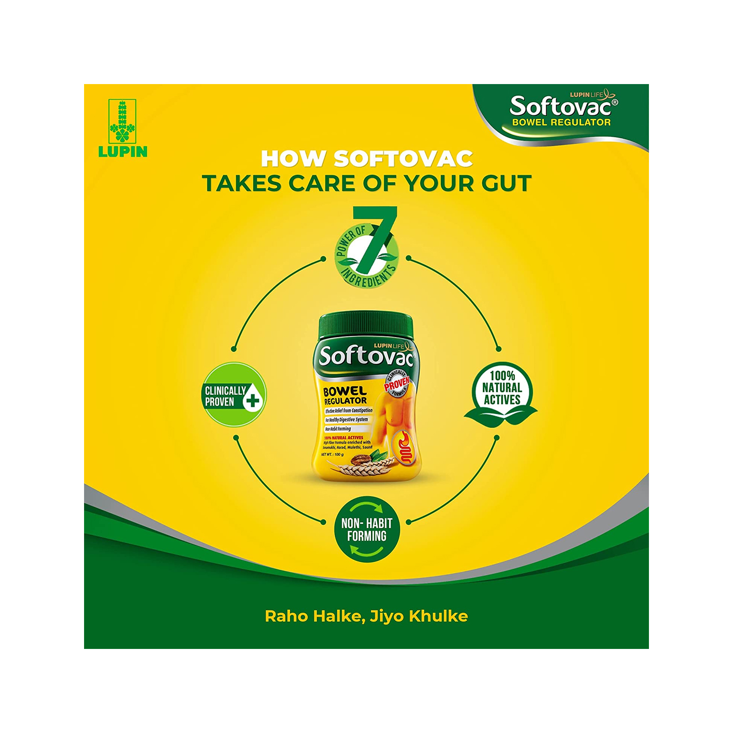 Softovac Bowel Regulator Powder 100gm - Cureka - Online Health Care ...