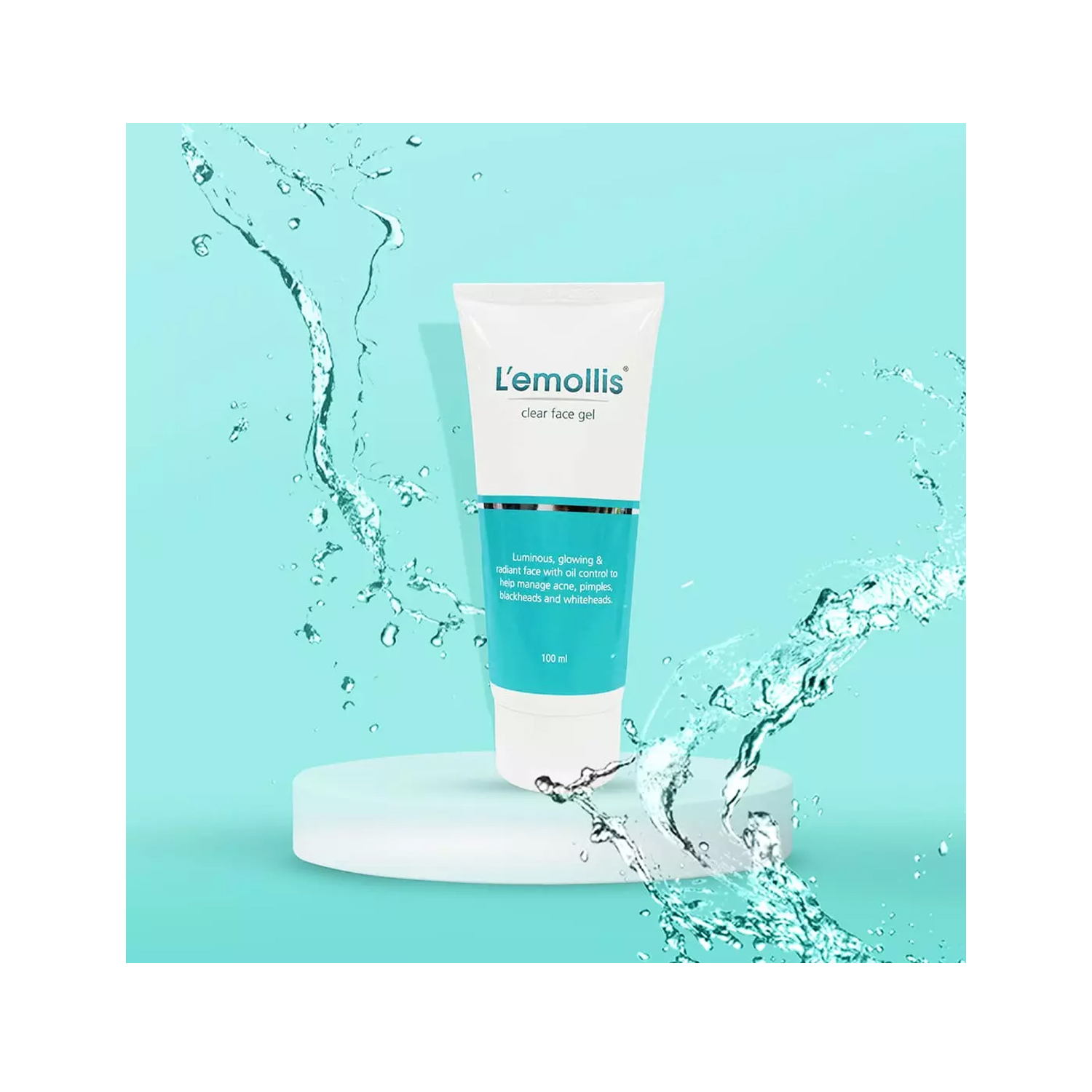 L’emollis Clear Face Gel 100ml - Cureka