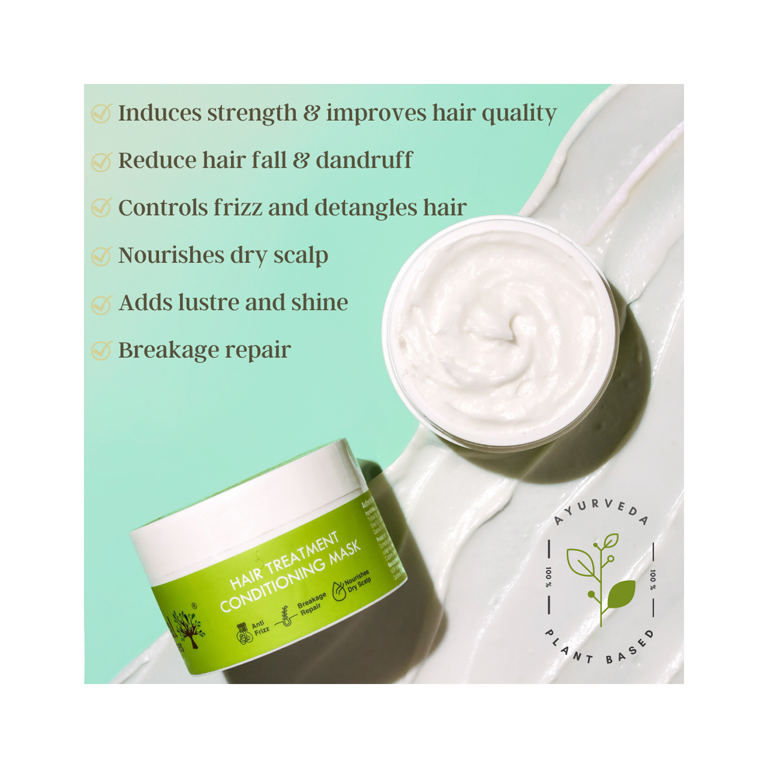 Natural Vibes Hair Conditioning Mask 100 g with Onion & Coconut ...