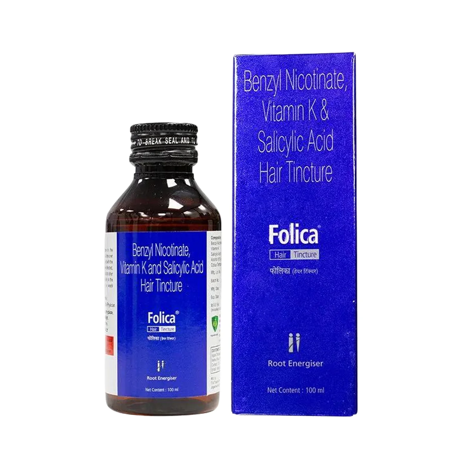 Buy Folica Hair Tincture 100ml Online - Cureka