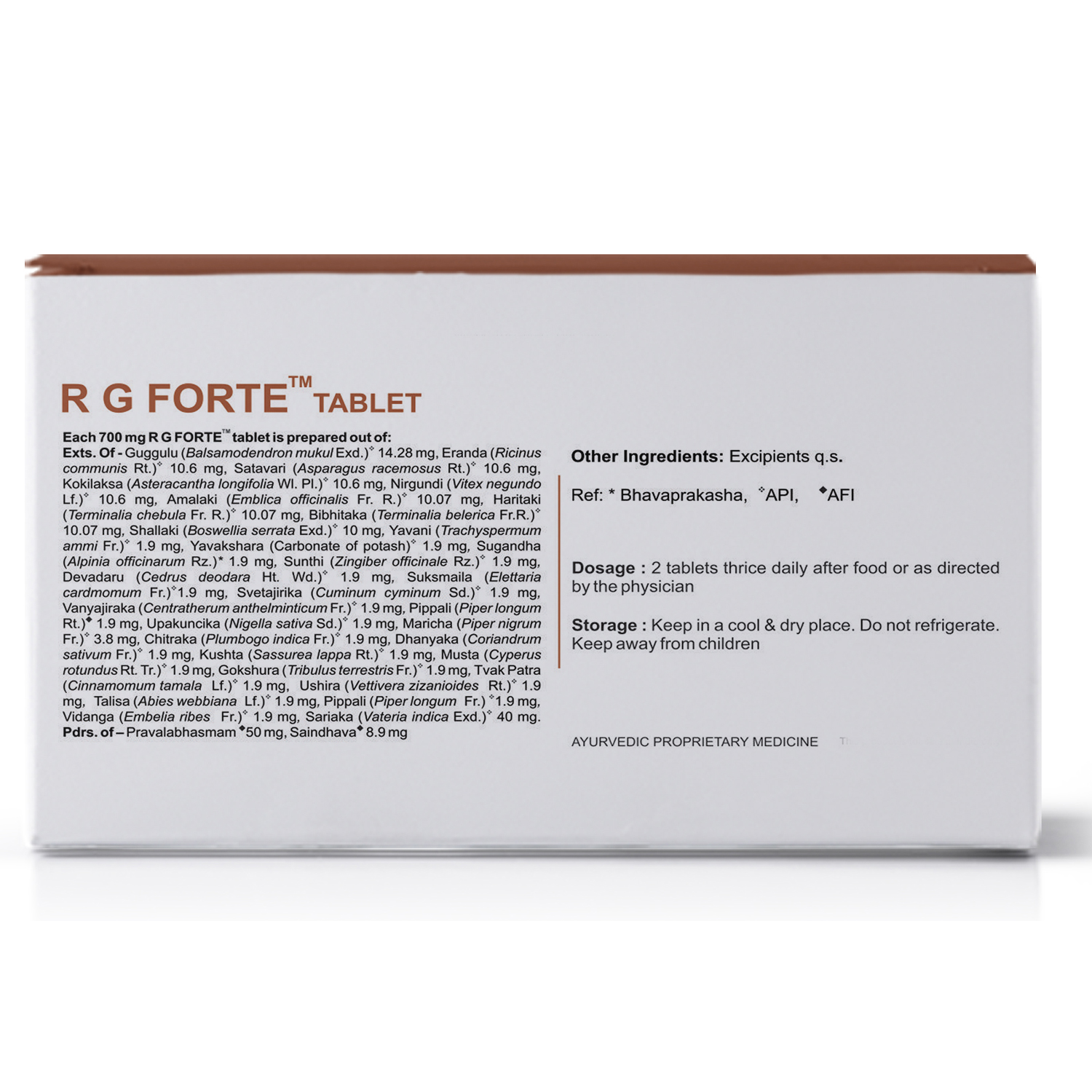 Kerala Ayurveda Rg Forte Tablet for Joint Health 100 Tablets - Cureka ...