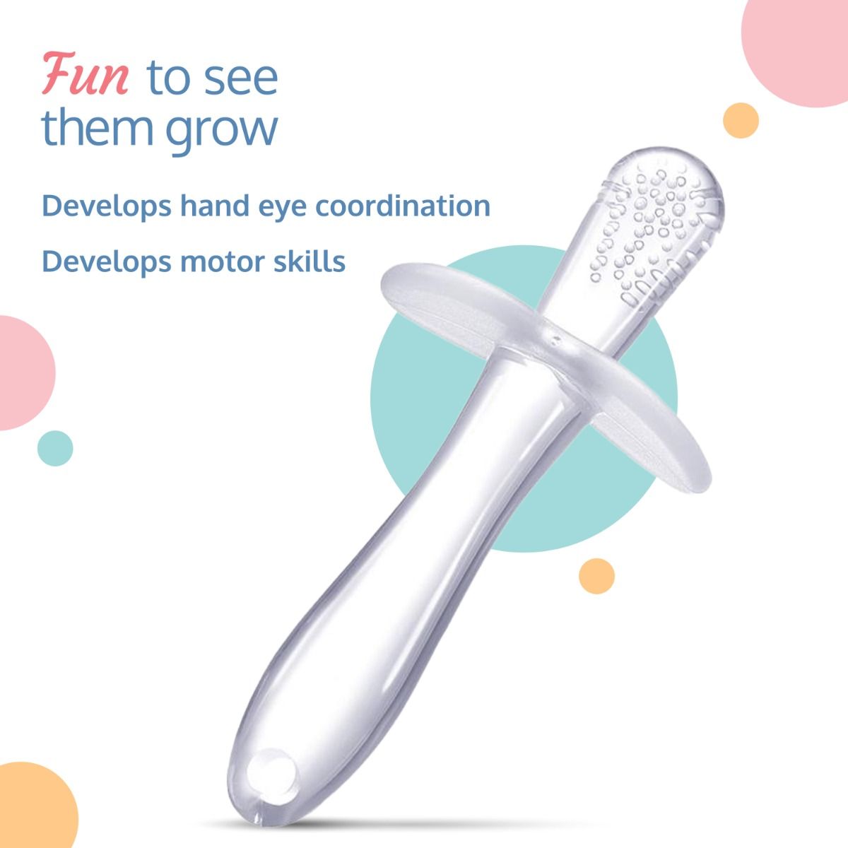 LuvLap Silicone Baby Teether (Molar Stick) - Cureka