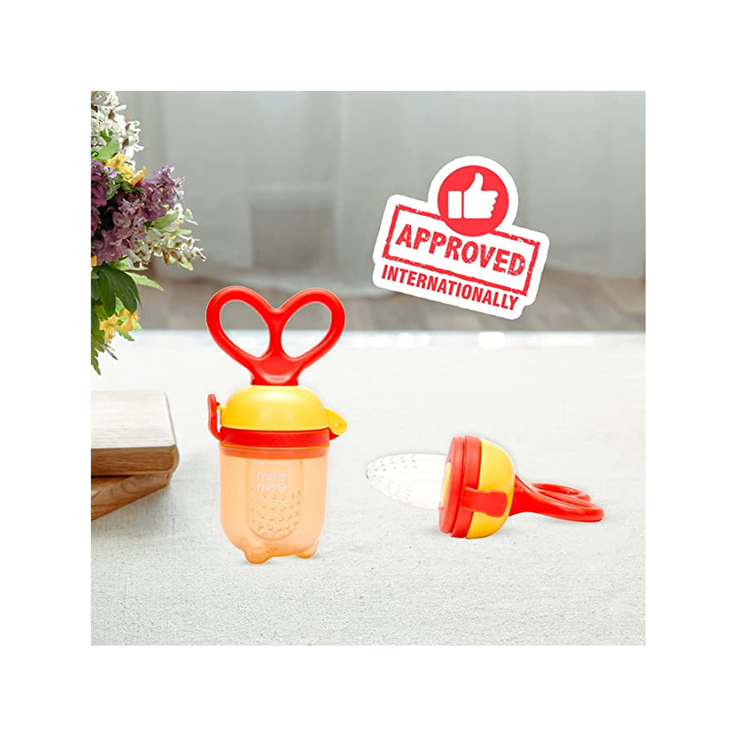 Mee Mee Advanced Fruit And Food Nutritional Feeder With Feed Pusher ...