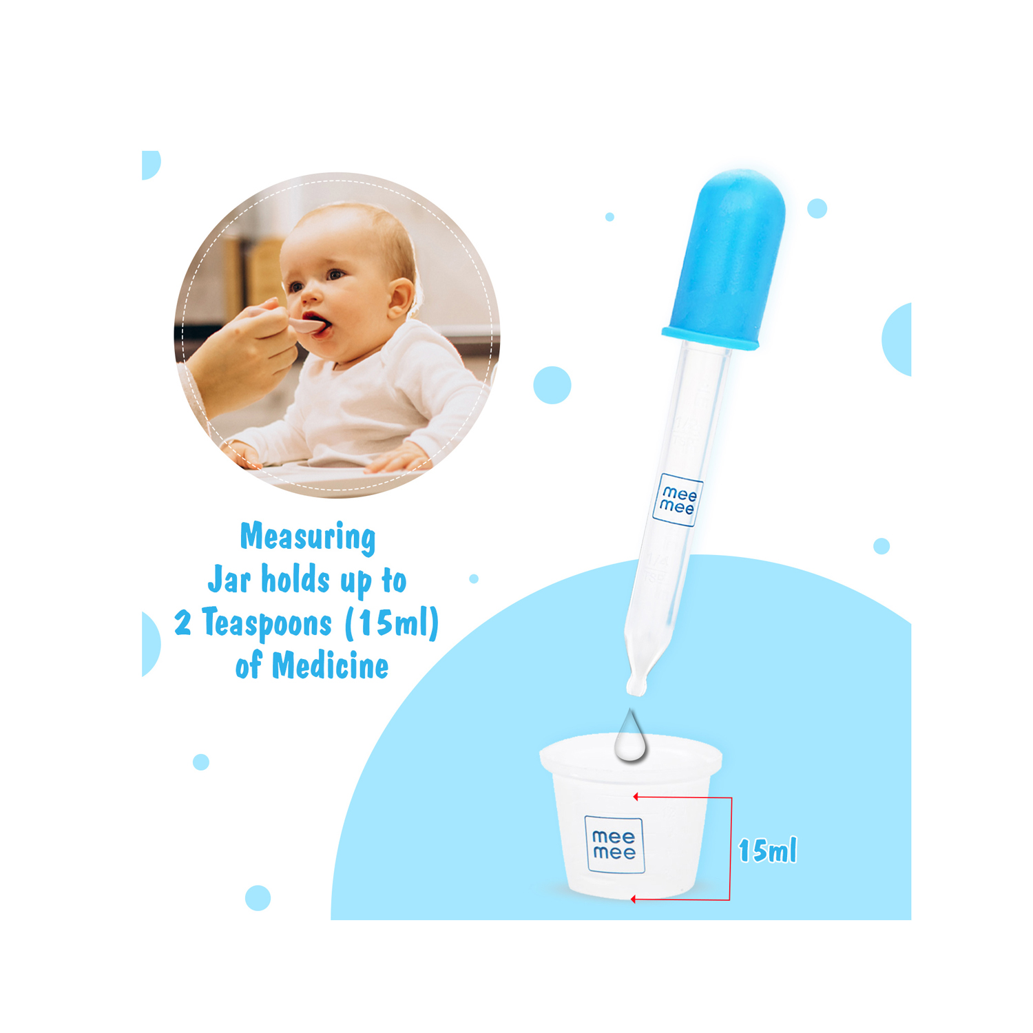Mee Mee Accurate Medicine Dropper and Dispenser - Cureka