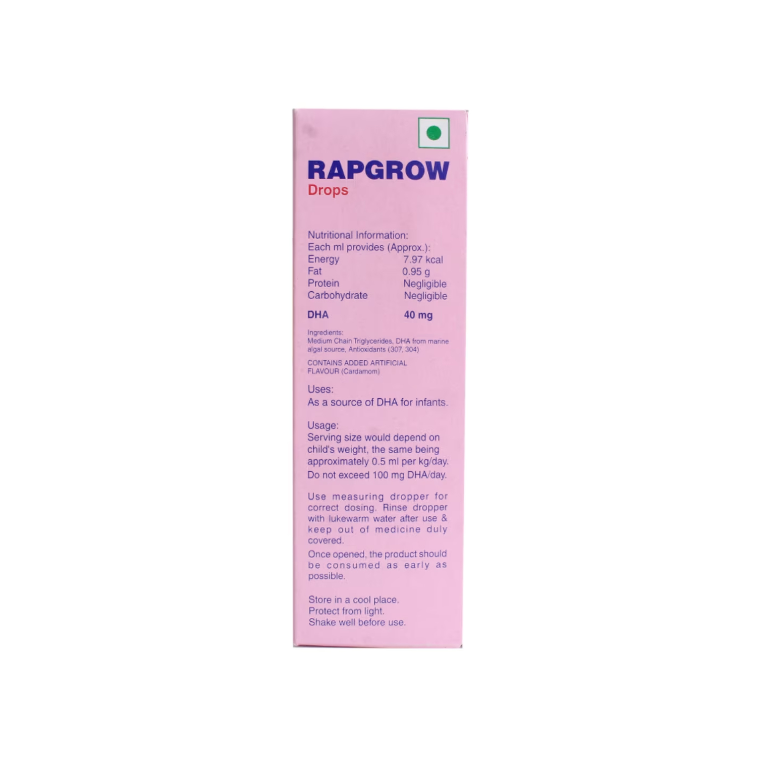 Rapgrow Oral Drop 15 ml - Cureka - Online Health Care Products Shop