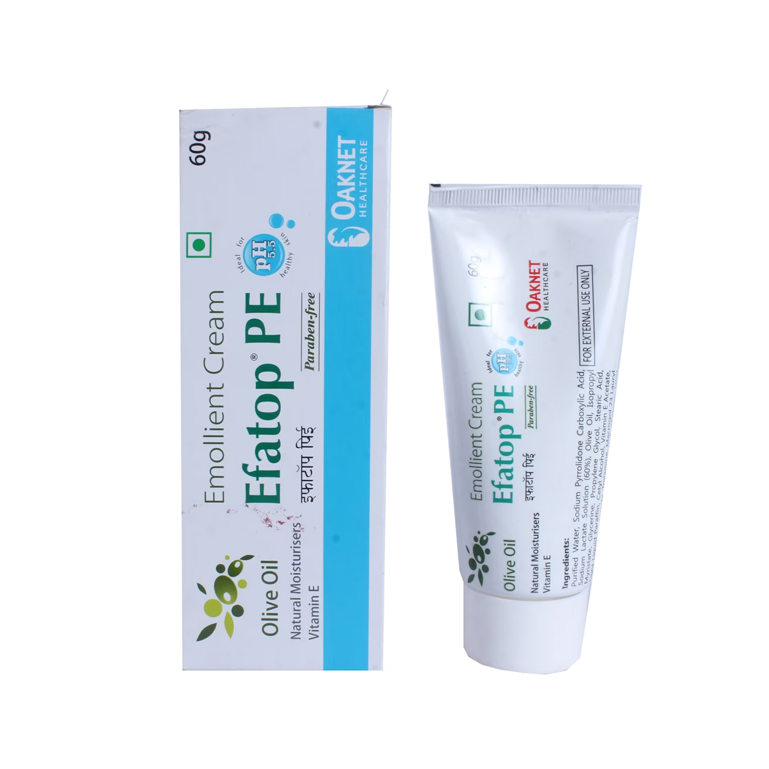 Efatop PE Emollient Cream 60g - Cureka - Online Health Care Products Shop