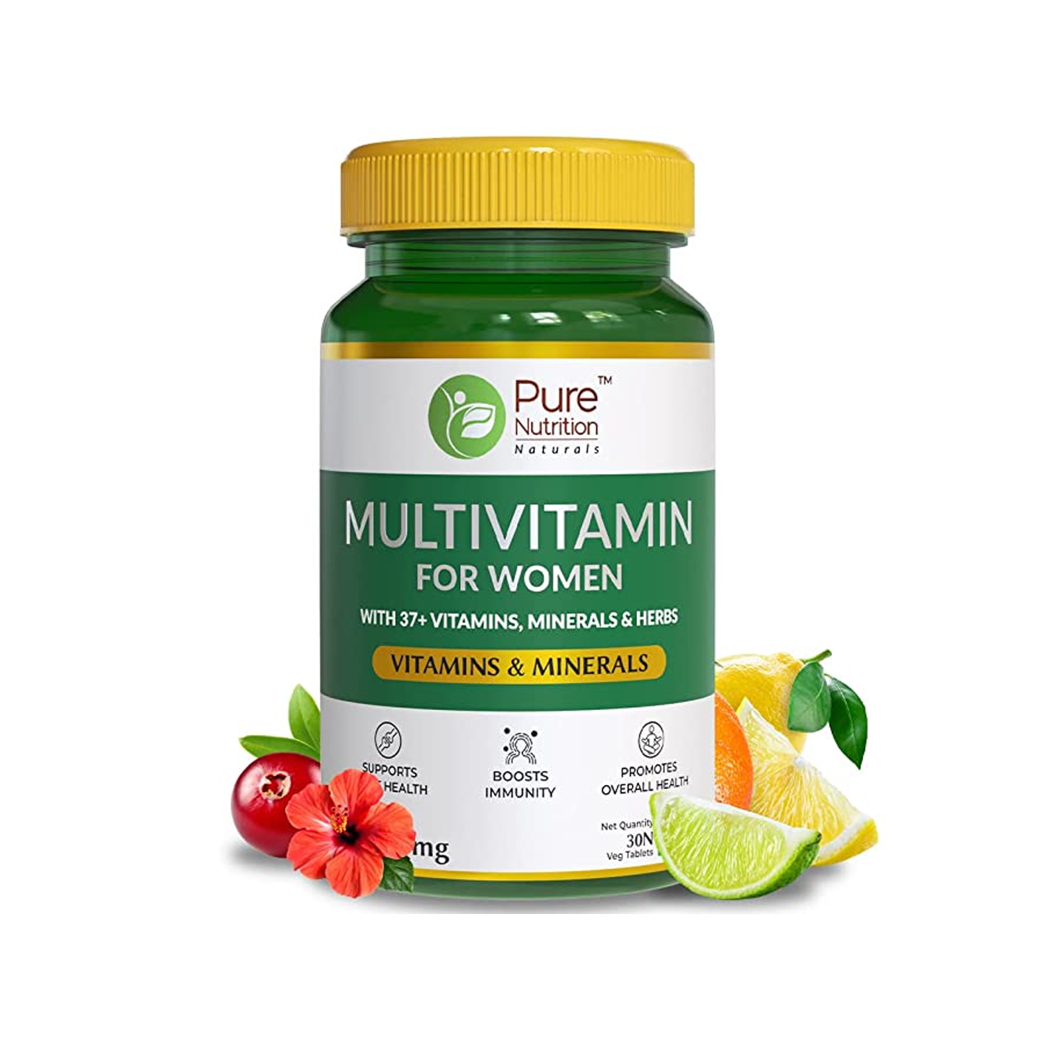 Pure Nutrition Multivitamin For Women 30 Veg Capsules - Cureka