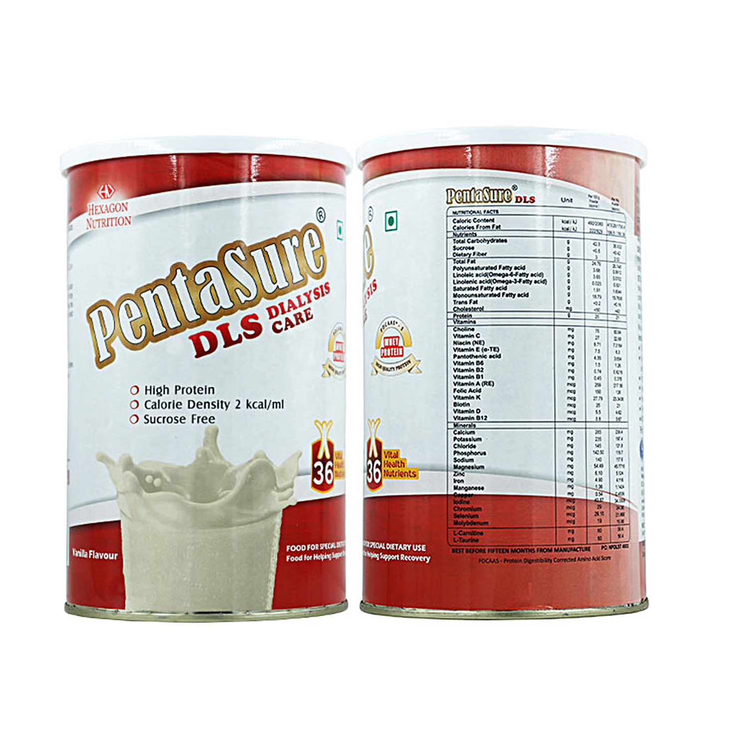 Pentasure DLS Dialysis Care Vanilla Flavour 400g - Cureka