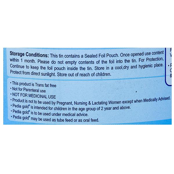 Pedia Gold Complete Nutrition for Children (Chocolate Flavour) – 400g